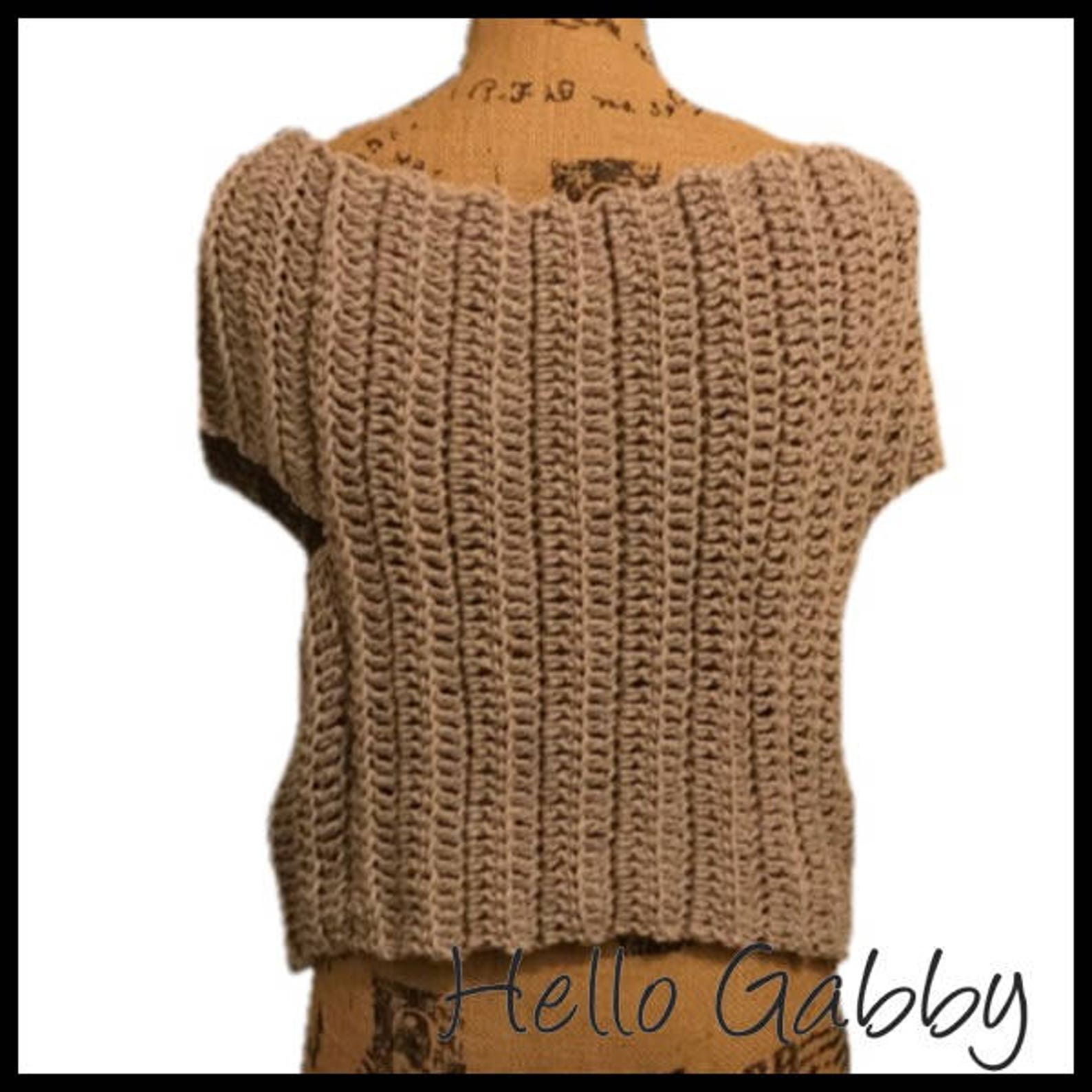 Cross Body Wrap CROCHET PATTERN PDF Small Thru 5X Poncho Shawl Cowl ...