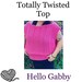 Totally Twisted Top Small to 3X Crochet PATTERN Bundle PDF Huntress ...