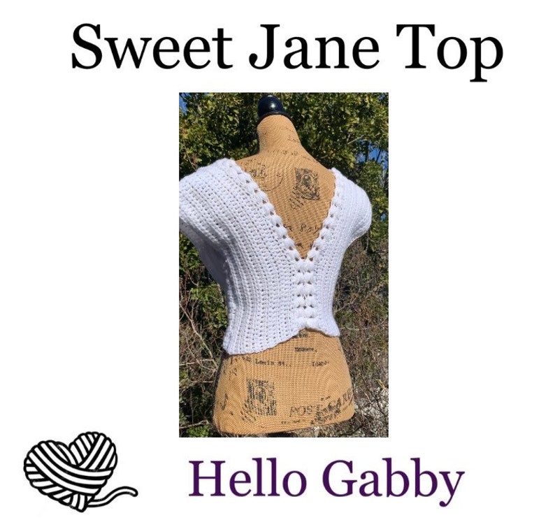Crochet Top PATTERN: Crop Boho Nursing Top All Size Bundle (PDF) Sweet ...