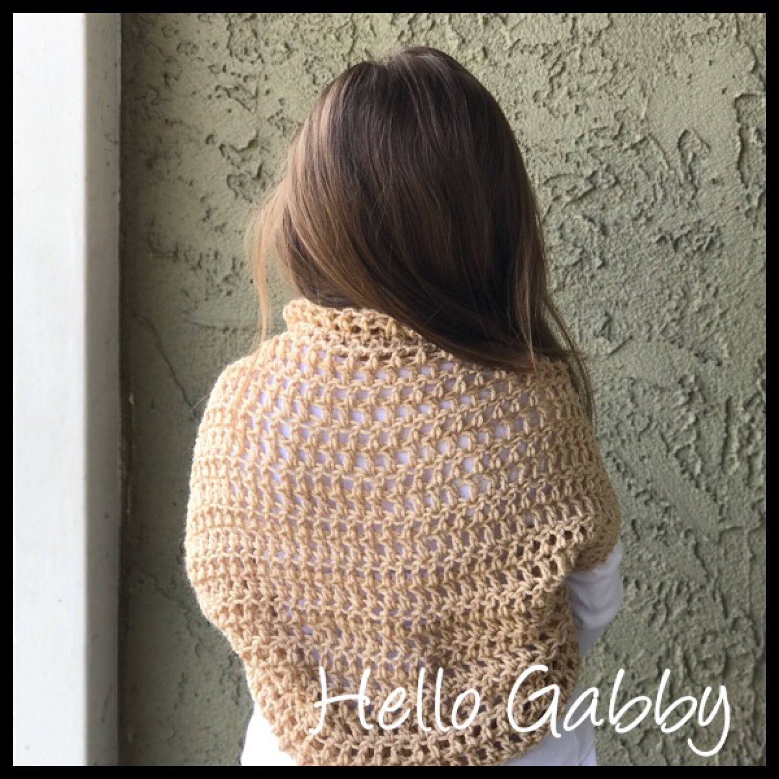 Child Shrug CROCHET PATTERN Size 7/8 Crochet Shawl Scarf Cardigan ...