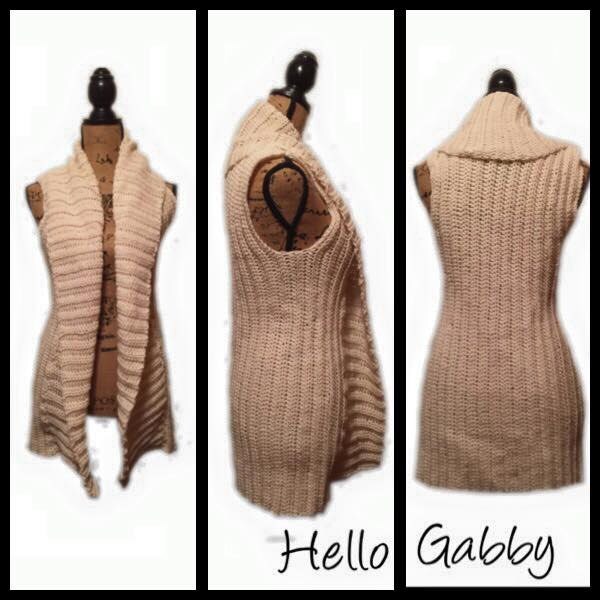 Vest CROCHET PATTERN for Small / Medium Crochet Sleeveless - Etsy