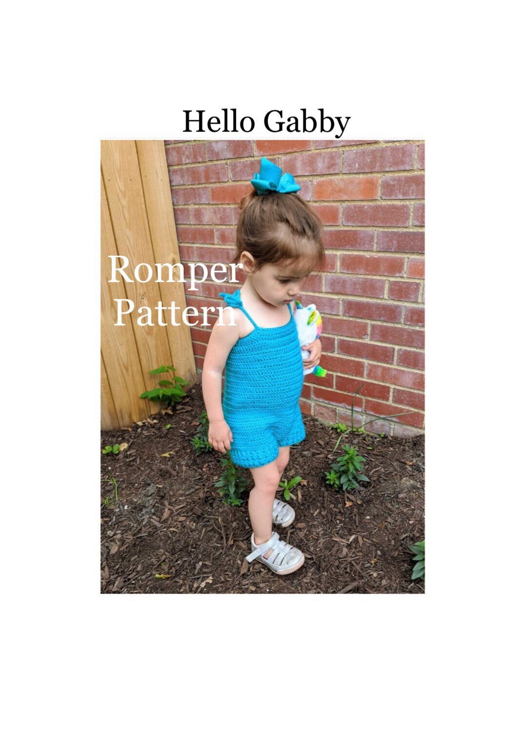 Crochet Summer Romper Pattern Bundle – Baby Sizes 0-24 Months (PDF ...