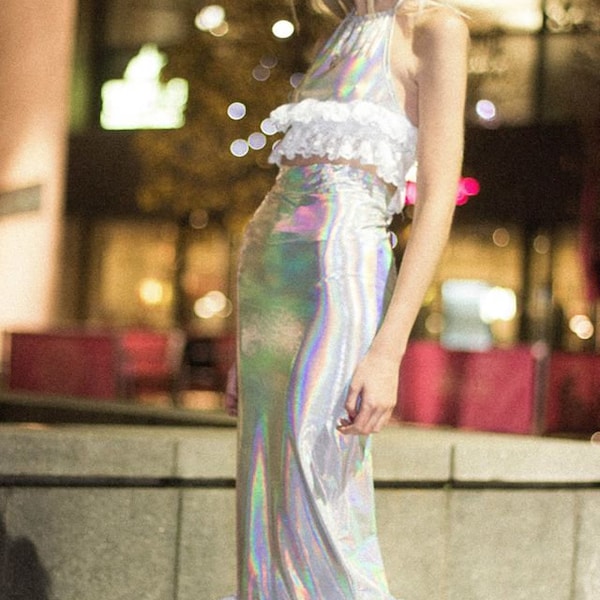 Hologram Skirt - Etsy