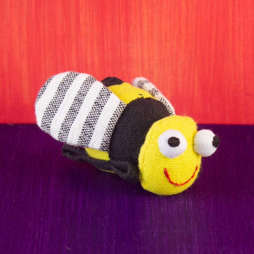 Adorable Bee Pal: Handcrafted Stocking Stuffer Mini-doll Toy - Etsy