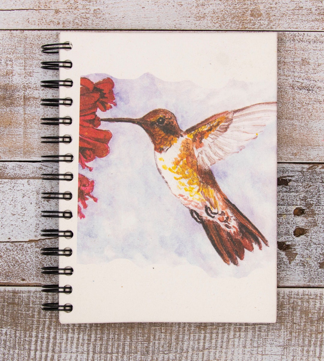 Mr. Ellie Pooh's Hummingbird Sketch Notebook - Sustainable Nature ...