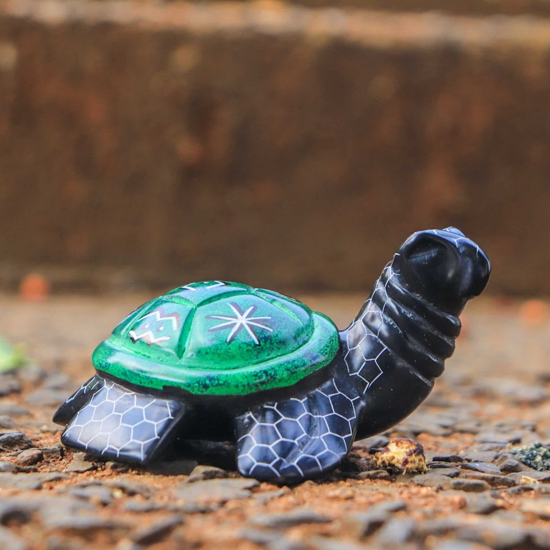 Mr. Ellie Pooh's Green Turtle Desk Buddies - Eco-conscious Nature Decor ...