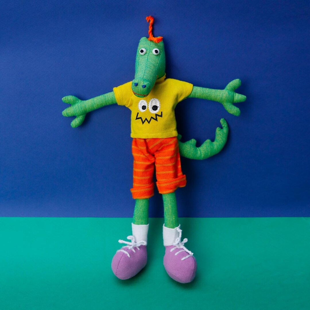 Alex the Alligator - Handcrafted Fair Trade Doll - Etsy
