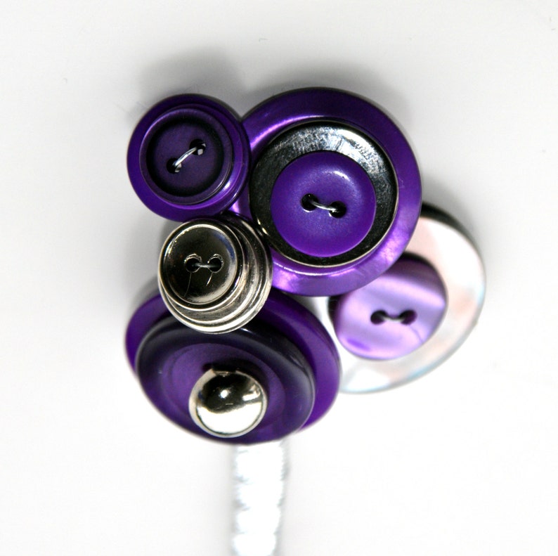 Button Buttonhole Corsage / Wedding Accessories / Bridal Party - Etsy