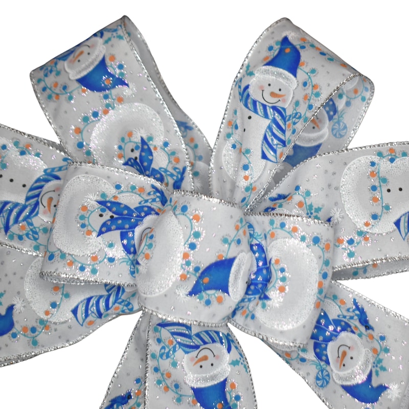 Blue Snowman Decor - Etsy