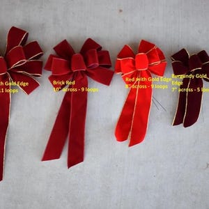 Natural Burlap Handmade Wired Bow - Choose Size - Fall Bow - Autumn Bow ...