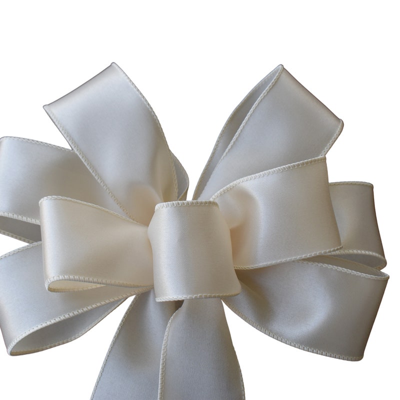 Ivory Pew Bows - Etsy