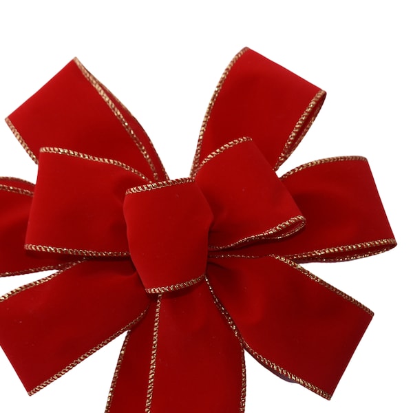 Christmas Wreath Bows Etsy