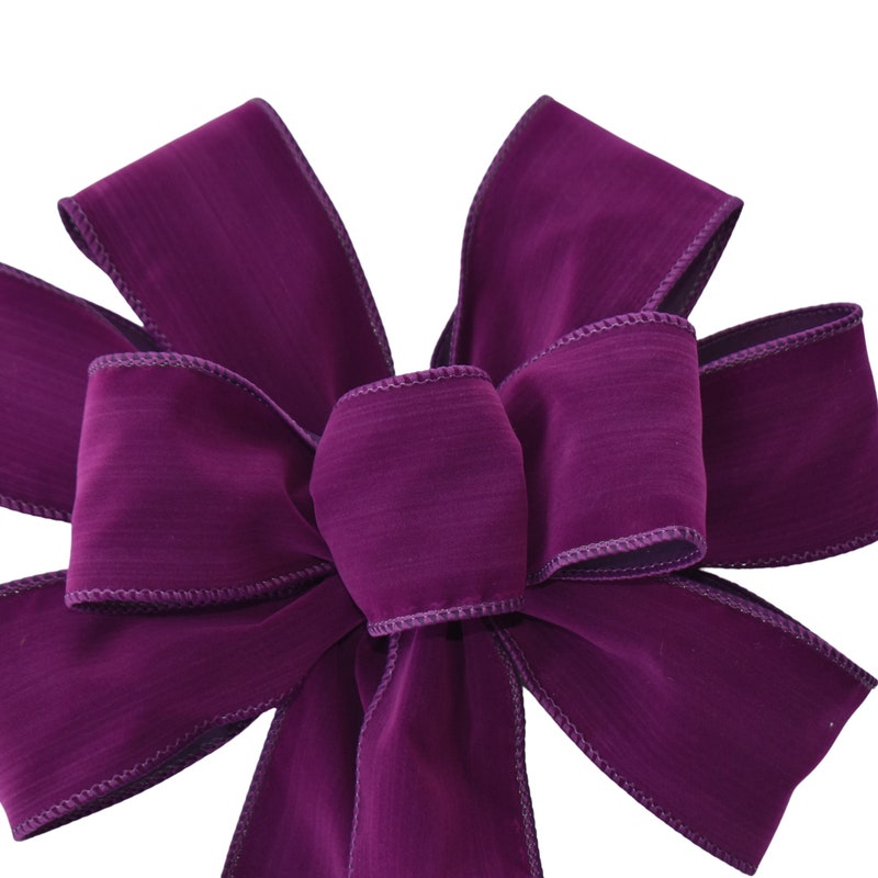 Large Purple Bows - Etsy