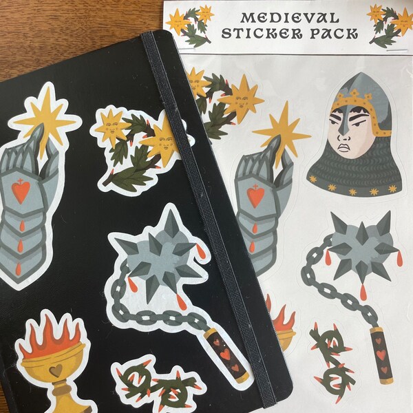 Medieval Stickers - Etsy Canada