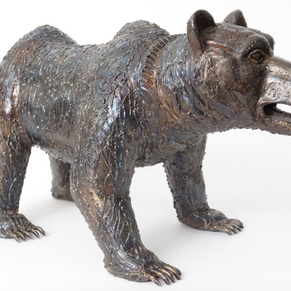 Metal Bear - Etsy