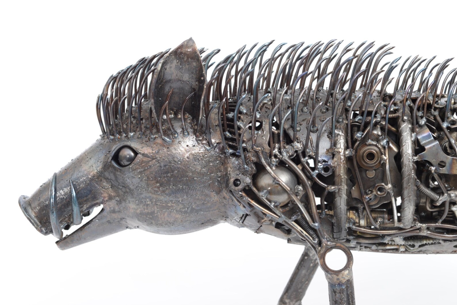 Recycled Metal Wild Pig Boar Razorback Machine Parts - Etsy