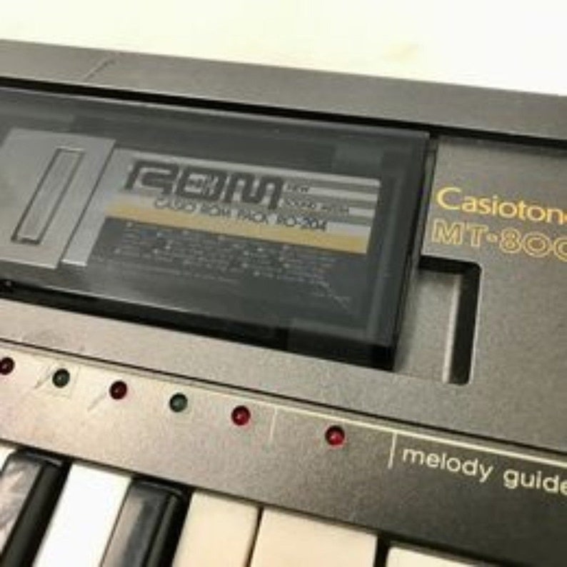 Casio Casiotone MT-800 Vintage 49 Key Keyboard Synthesizer Speakers 6 ...