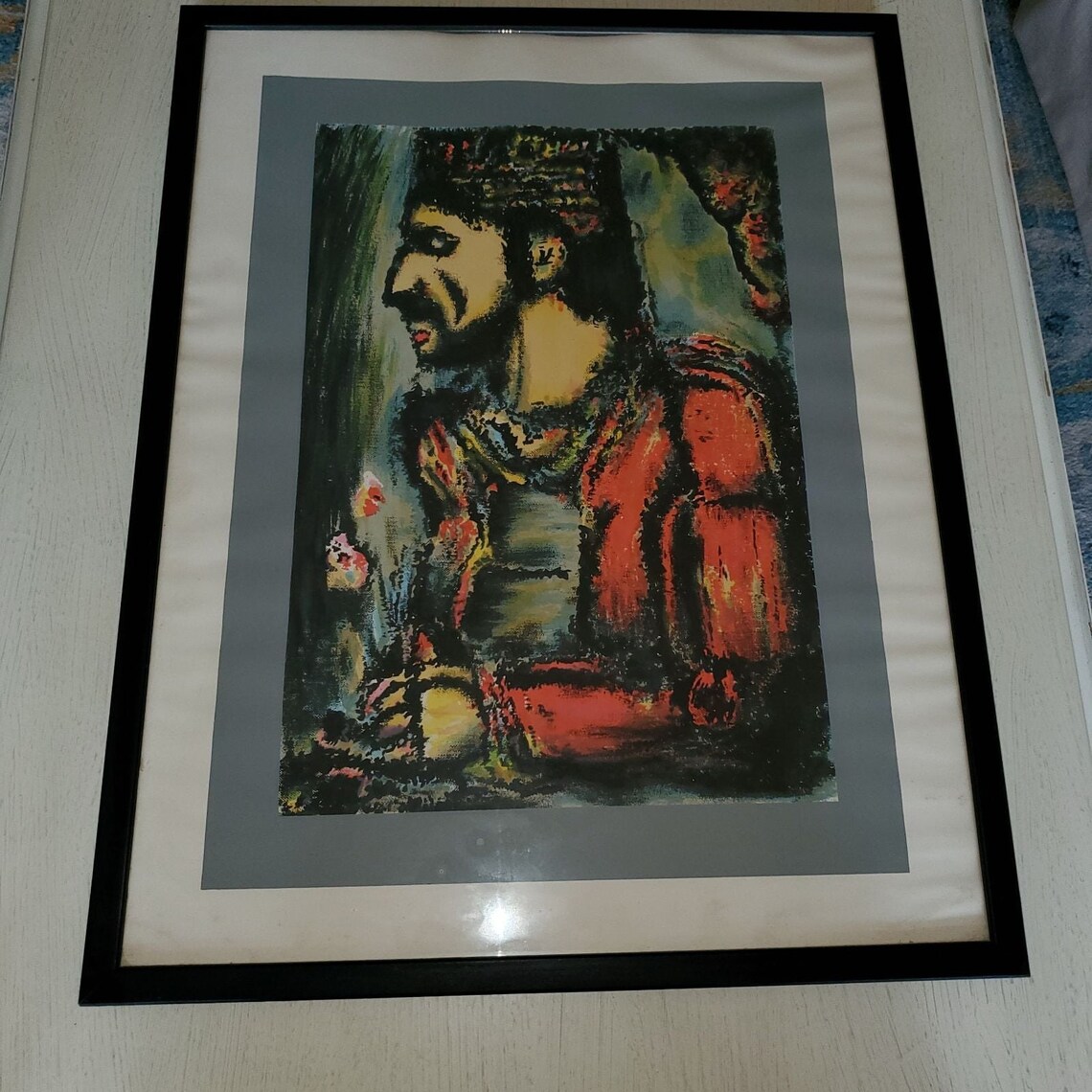 Georges Rouault the Old King Vintage Framed Art - Etsy