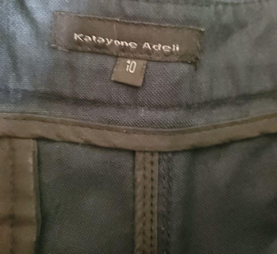 Katayone Adeli Wide Leg Chino Jeans Designer Frayed H… - Gem