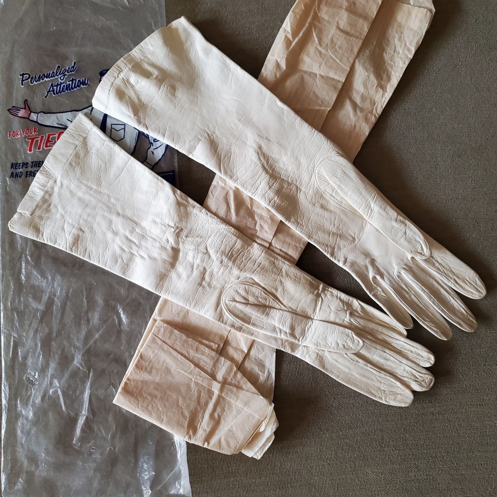 Vintage 1920s Long Leather Boho Crochet Lace Cut-out Gloves XS - Etsy