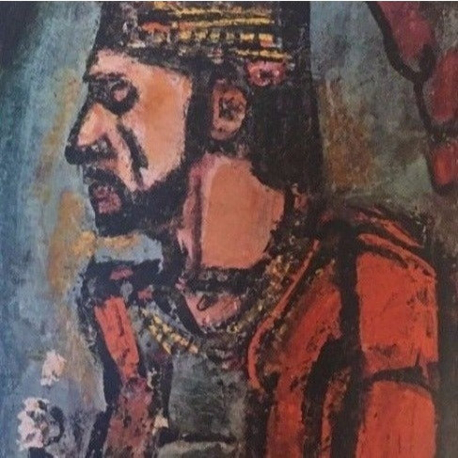 Georges Rouault the Old King Vintage Framed Art - Etsy