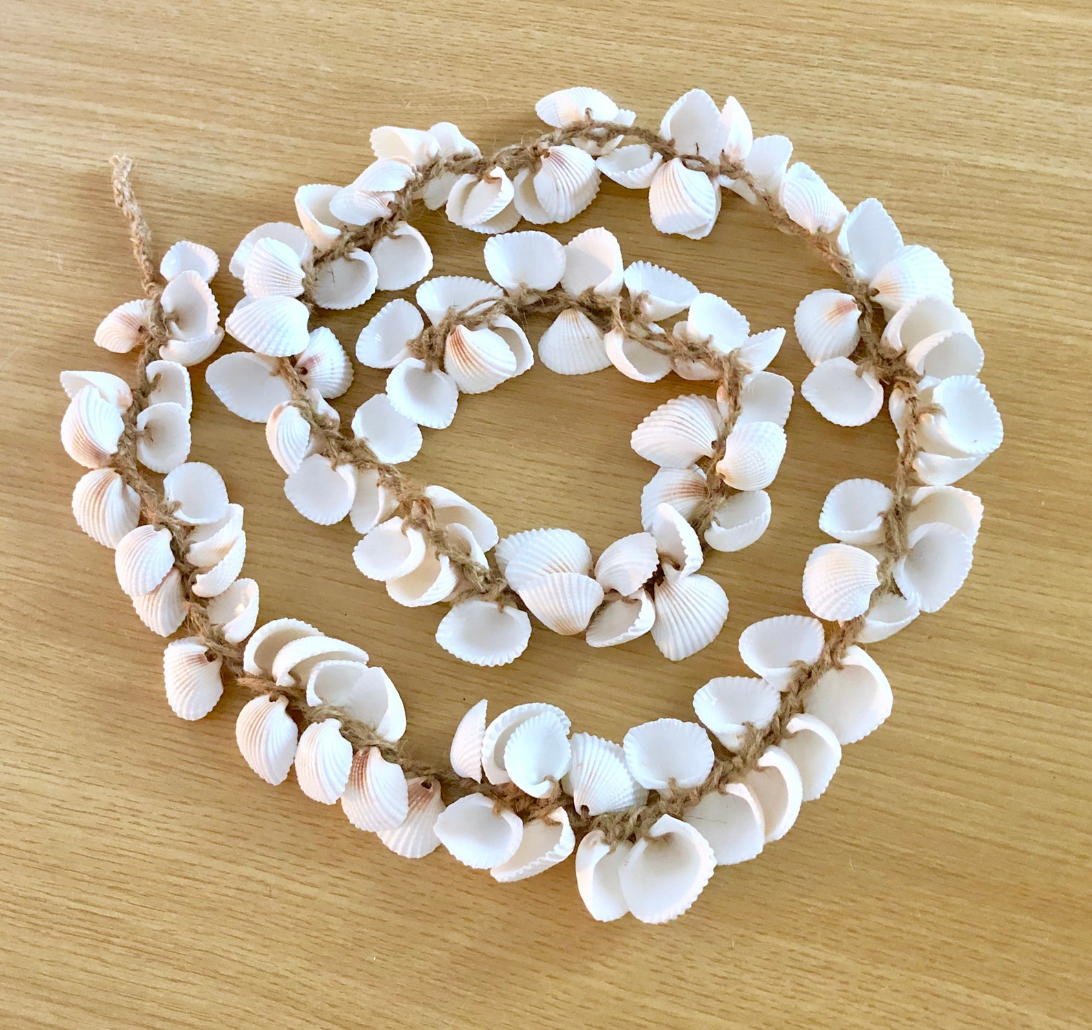 Beach Garland Beach Decor Shell Garland Seashell Garland - Etsy