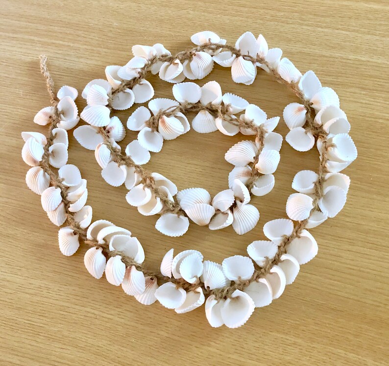 Beach Garland Beach Decor Shell Garland Seashell Garland | Etsy