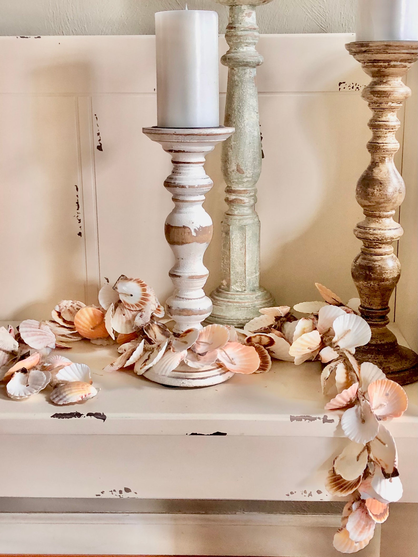 Beach Shell Decor Beach Garland Beach Home Decor Shell - Etsy