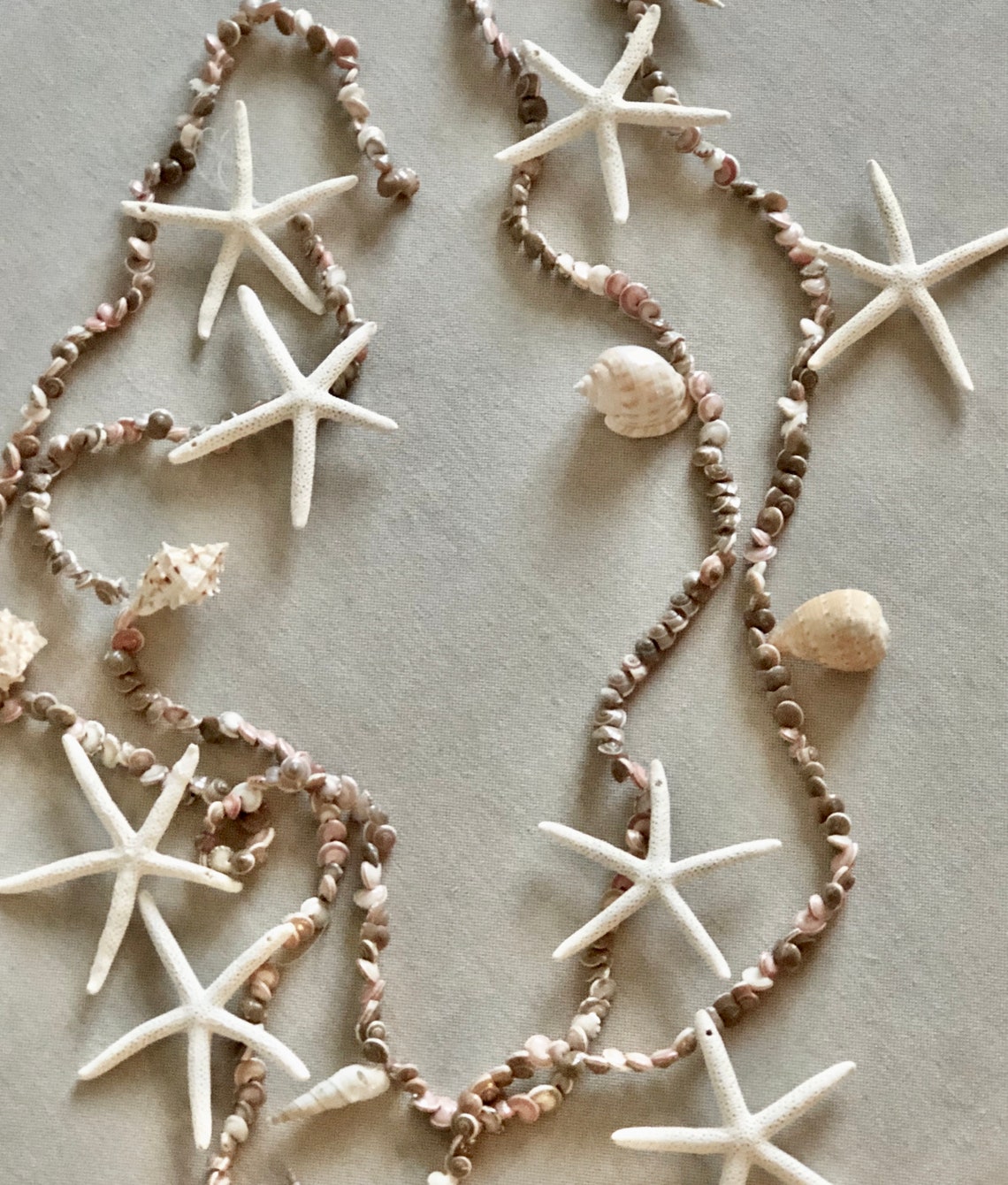 Beach Garland Beach Decor Shell Garland Seashell Garland | Etsy