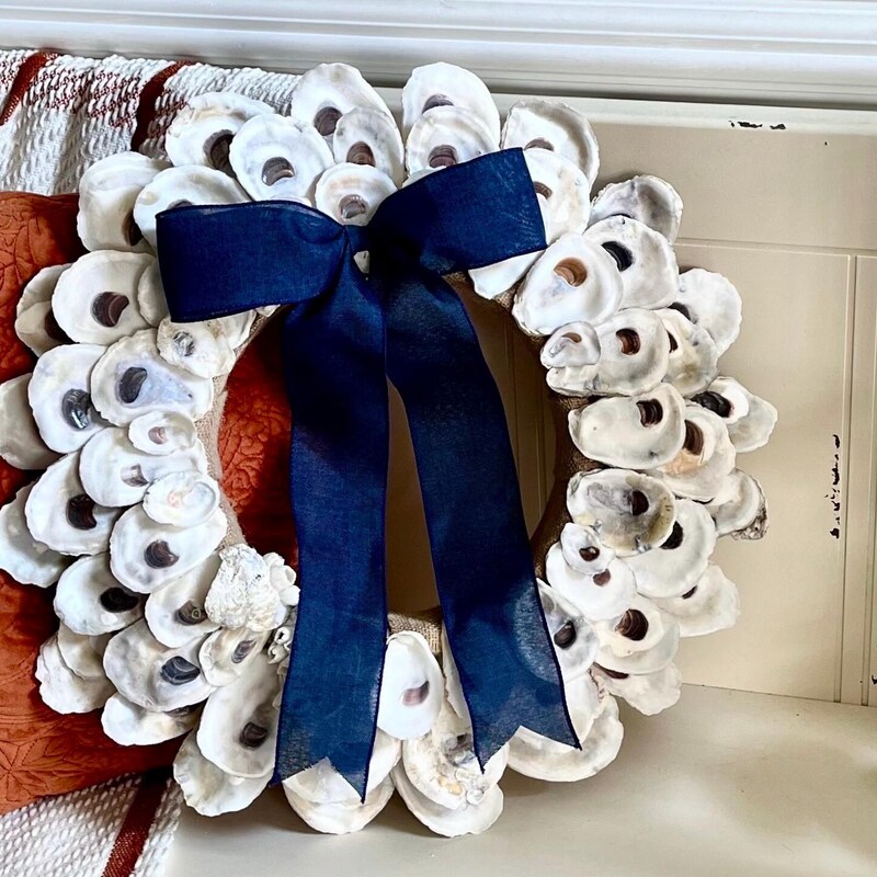 Oyster Shell Wreath - Etsy