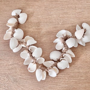 Beach Garland, Beach Decor, Shell Garland, Seashell Garland, Beach ...