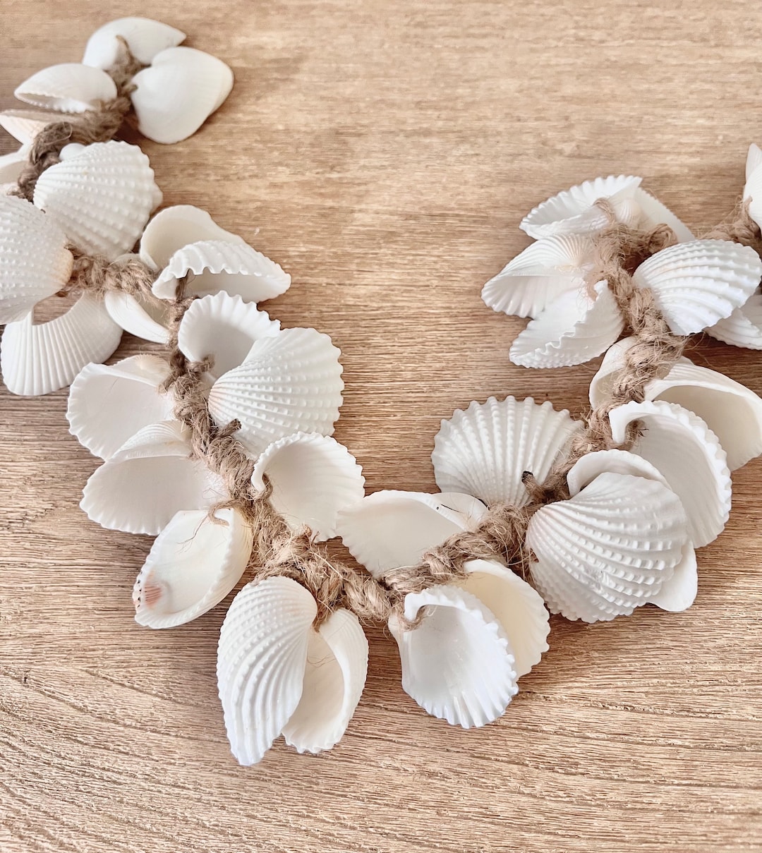 Beach Garland, Beach Decor, Shell Garland, Seashell Garland, Beach ...
