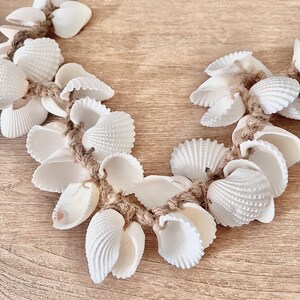 Beach Garland, Beach Decor, Shell Garland, Seashell Garland, Beach ...