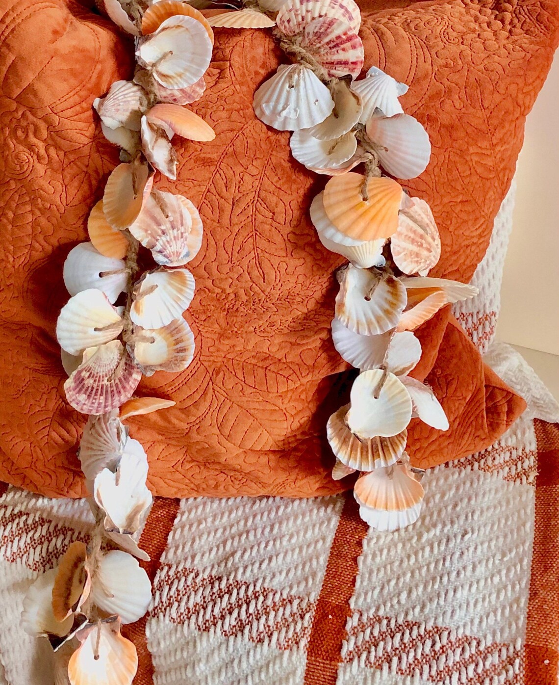Beach Shell Decor Beach Garland Beach Home Decor Shell - Etsy
