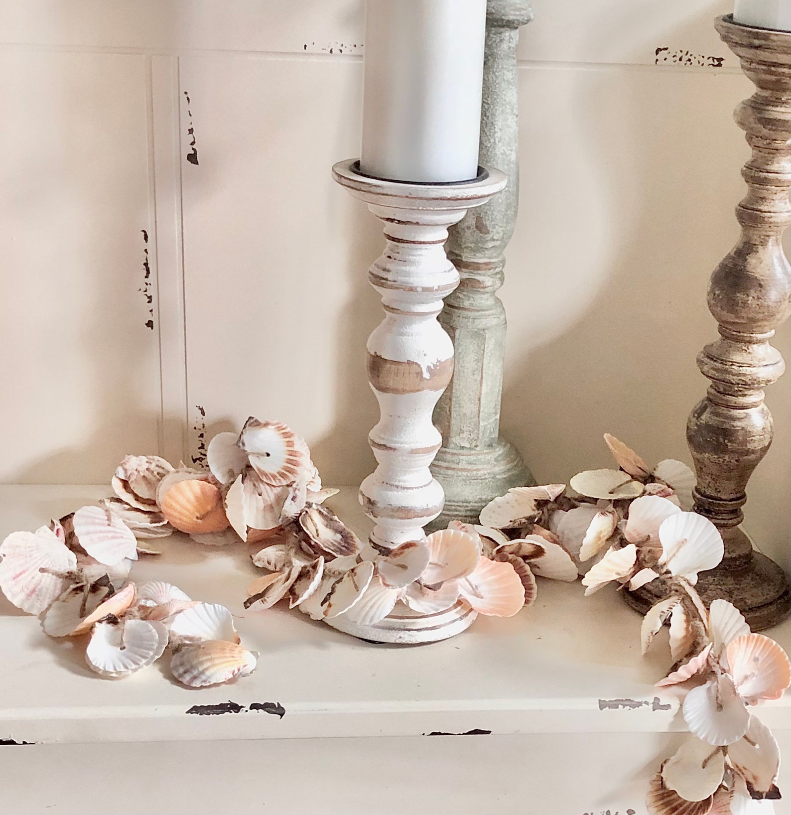 Beach Shell Decor Beach Garland Beach Home Decor Shell - Etsy