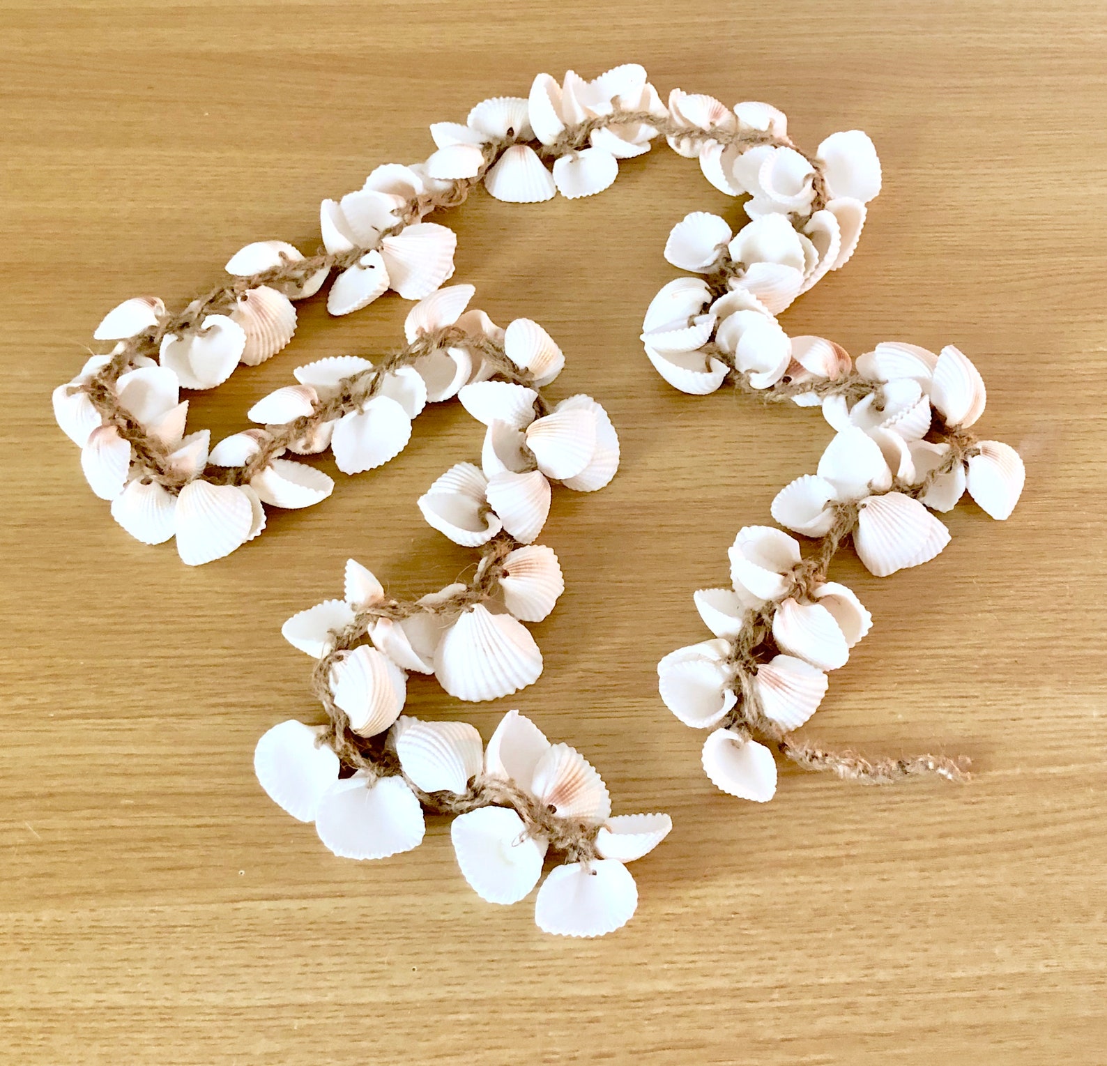 Beach Garland Beach Decor Shell Garland Seashell Garland - Etsy