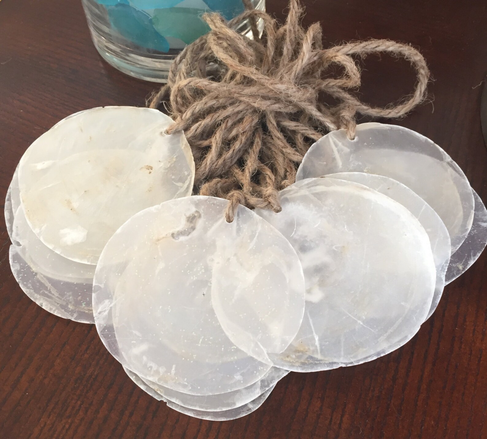 Beach Garland Beach Decor Shell Garland Seashell Garland - Etsy