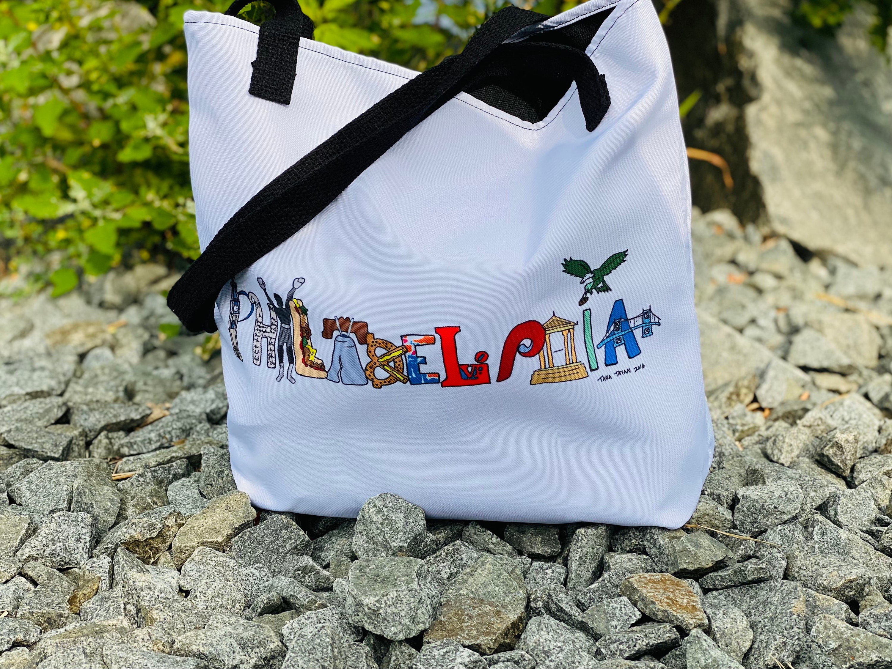 Philadelphia Tote Bag Cute Philadelphia Market Bag Philly | Etsy