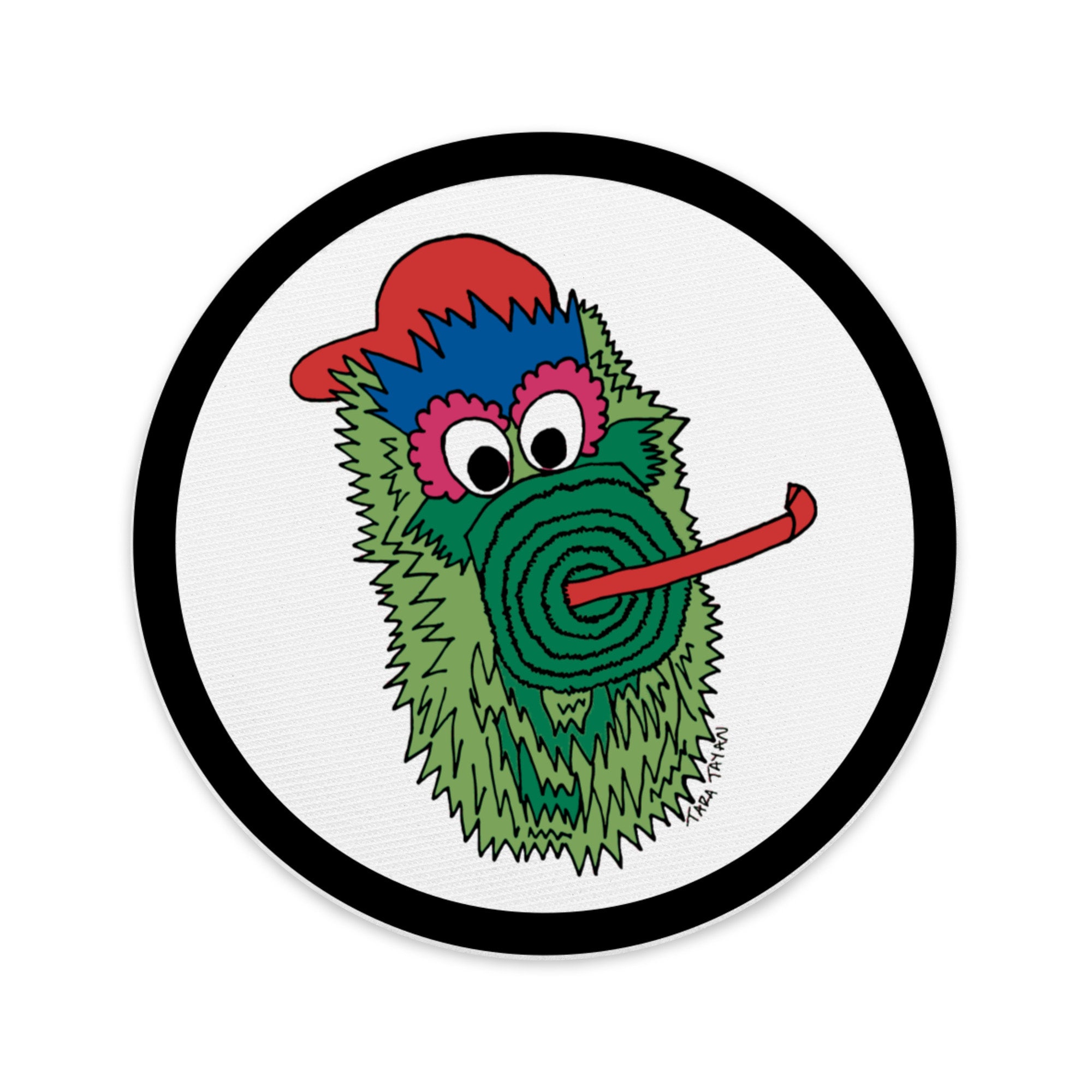 Phillies Phanatic Embroidered Patch, Philly Patch, Phillies Patch ...
