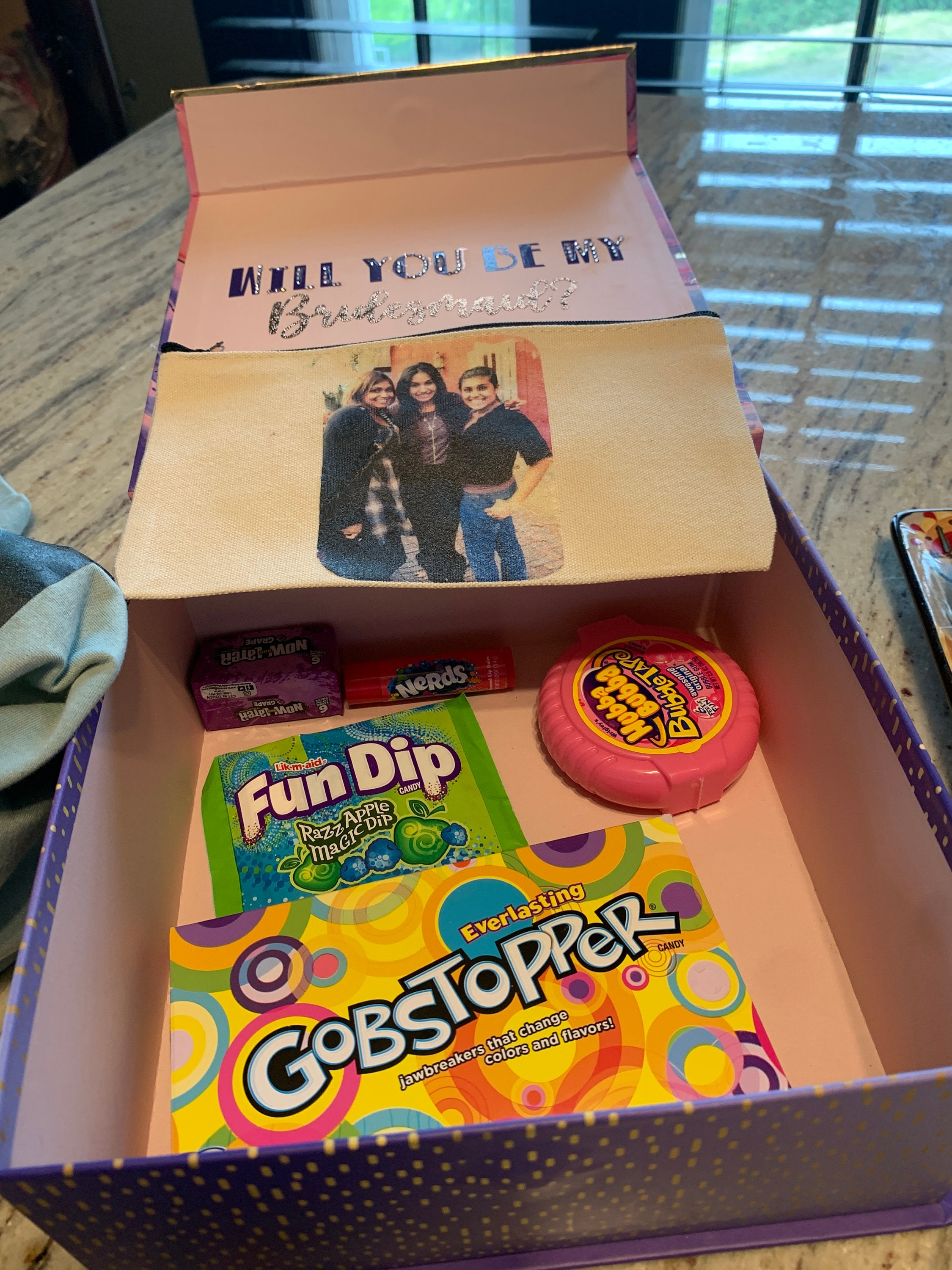 PROPOSAL BOX LABEL | Maid of Honor Label | Digital Box Label | Svg Box ...