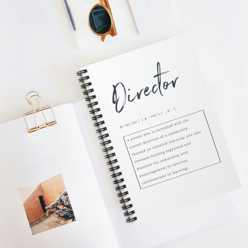 cc-director-definition-spiral-notebook-ruled-line-etsy