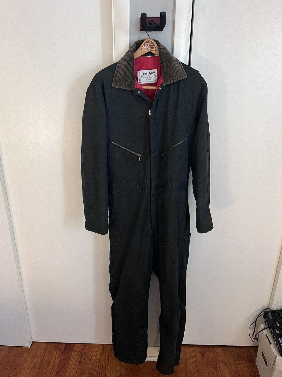 Vintage Walls Zero Zone Insulated Outerwear Mens M Coveralls Thermal ...