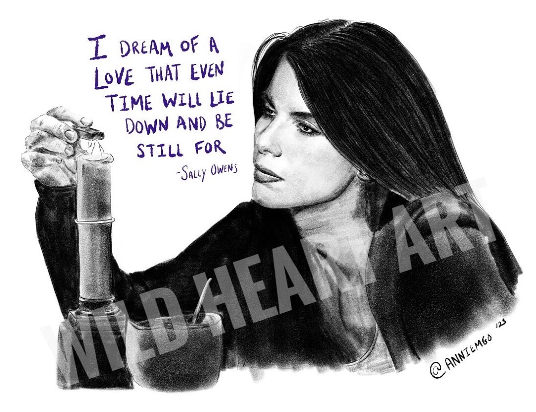 Sally - Practical Magic - Original Print - Etsy