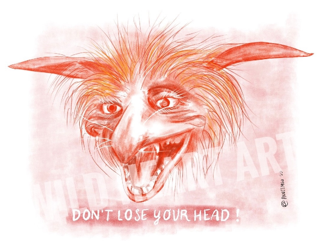 Fiery Labyrinth Original Print - Etsy