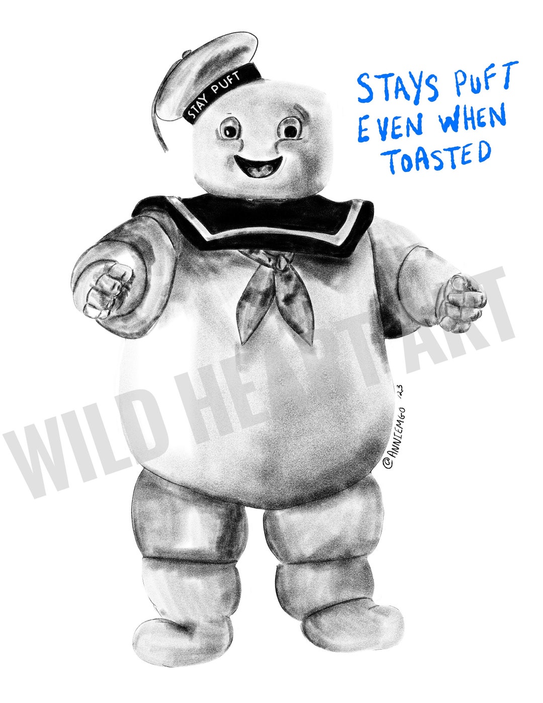 Stay Puft Original Print - Etsy