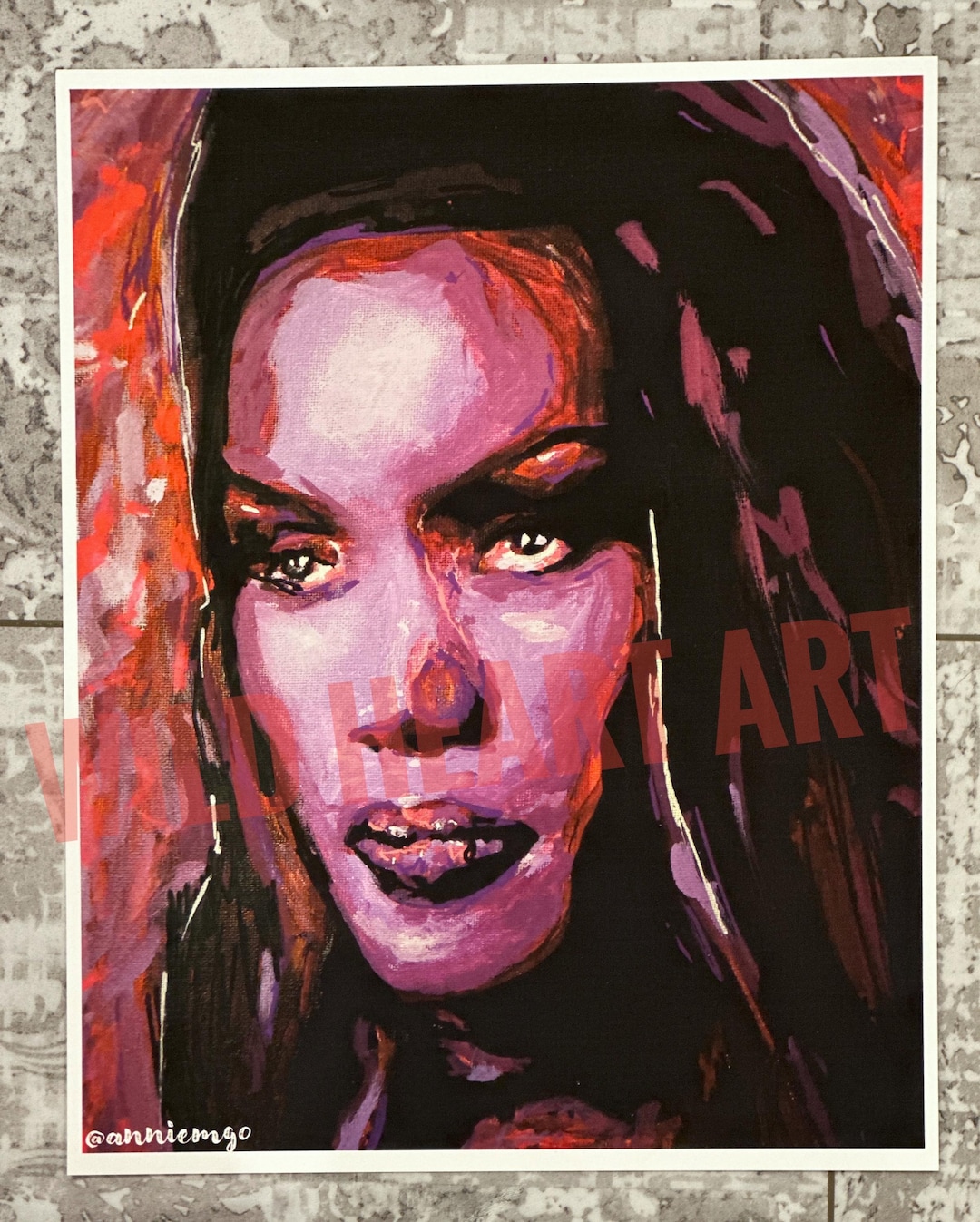Grace Jones Original PRINT - 11x14 - Etsy
