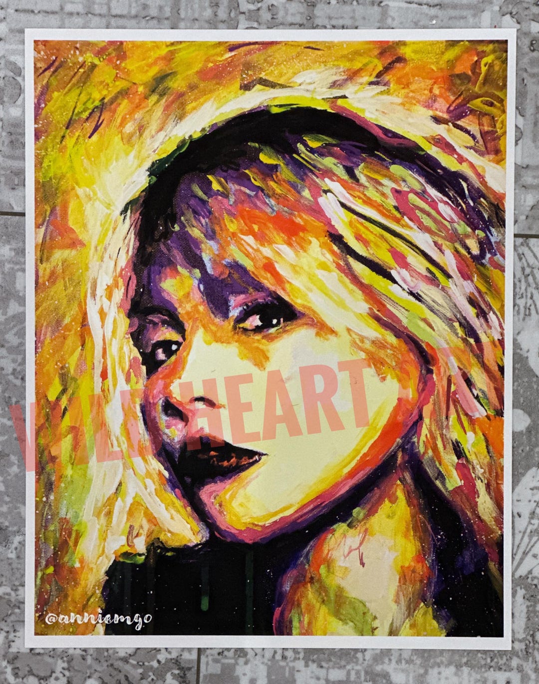 Debbie Harry / Blondie Original PRINT - 11x14 - Etsy