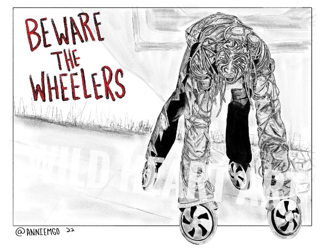 Return to Oz Wheeler Original Print - Etsy