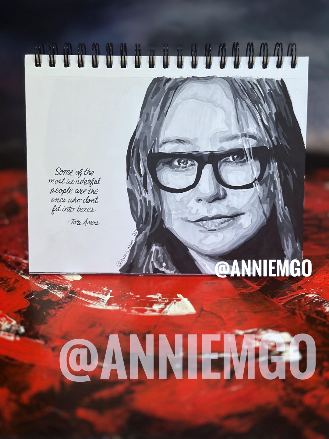 Tori Amos - Original 7x10 Drawing - Etsy