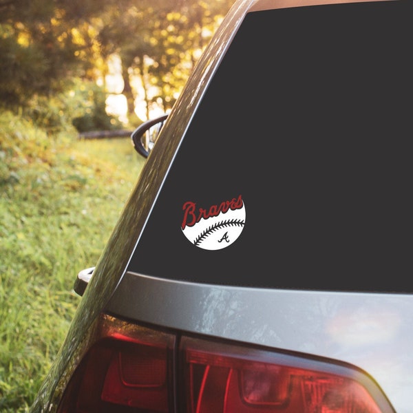 Atlanta Braves Decal - Etsy